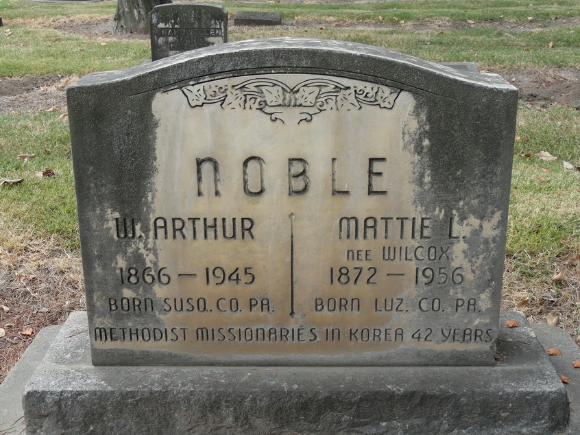 [내한선교사] Noble, William Arthur